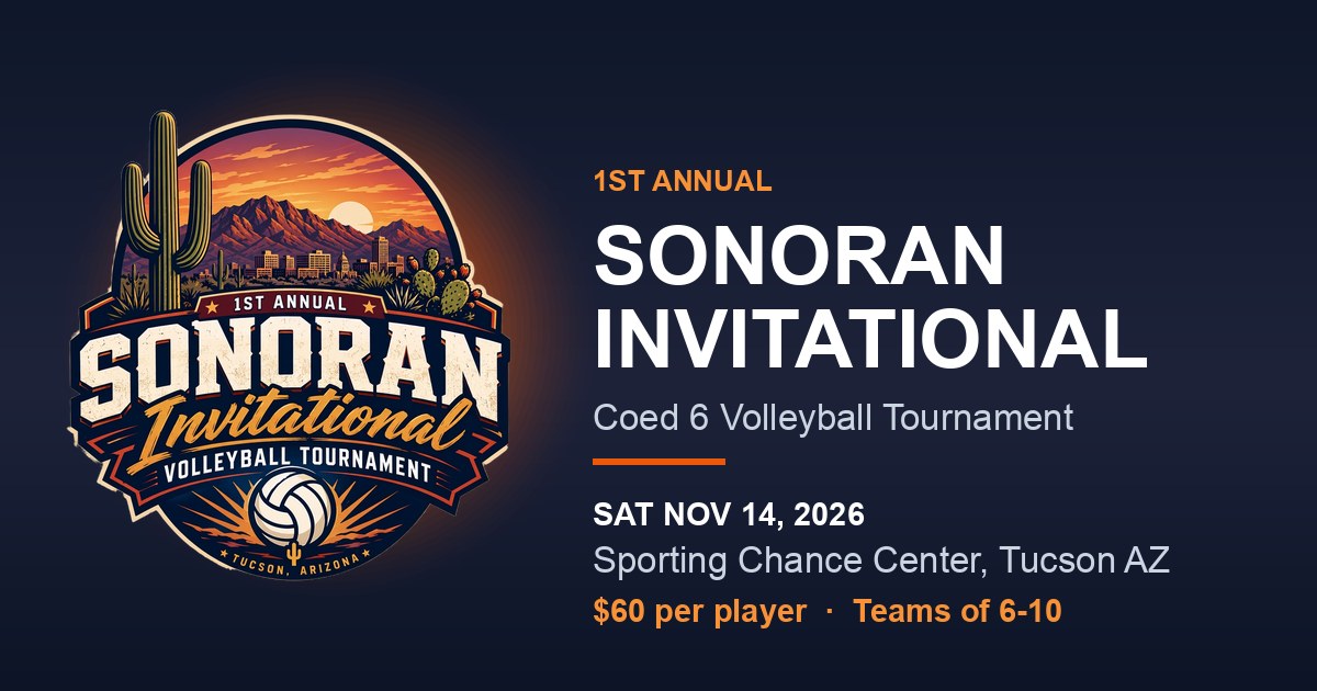 Sonoran Invitational 2026 Tucson Volleyball Tournament